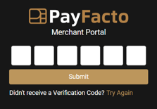 PayFacto Application